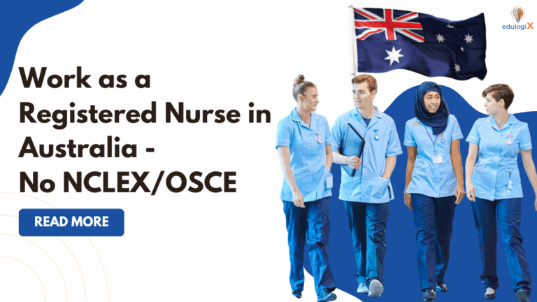 Work as a Registered Nurse in Australia Without NCLEX/OSCE